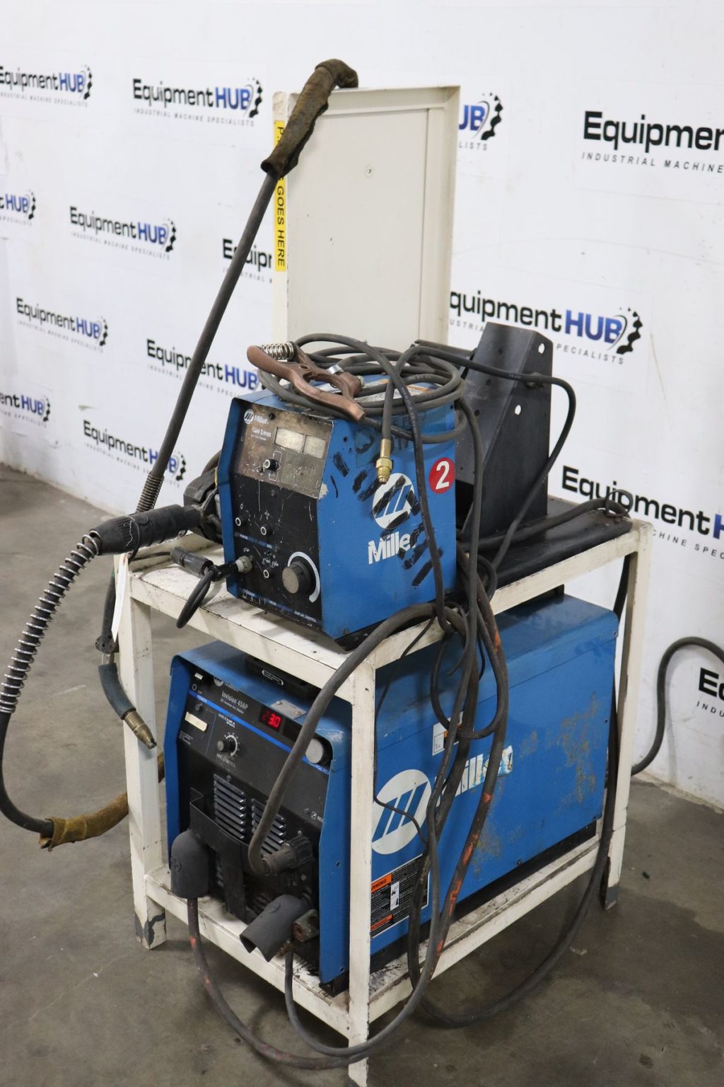 Miller Invision 456P 450 Amp DC Inverter Acr Mig Welder w/ 60M Wire ...
