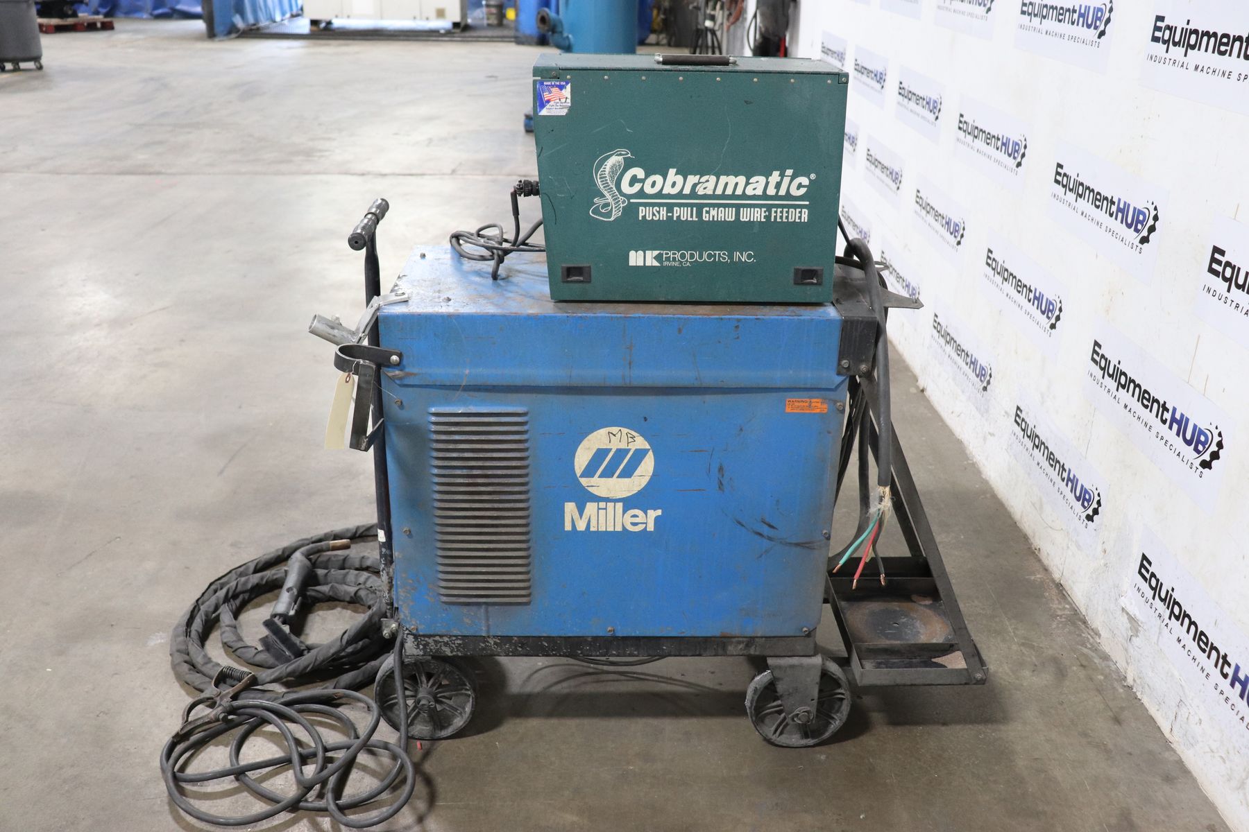 Miller CP-200 200 Amp Mig Welder w/ Cobramatic 150-003 Wire Feeder ...