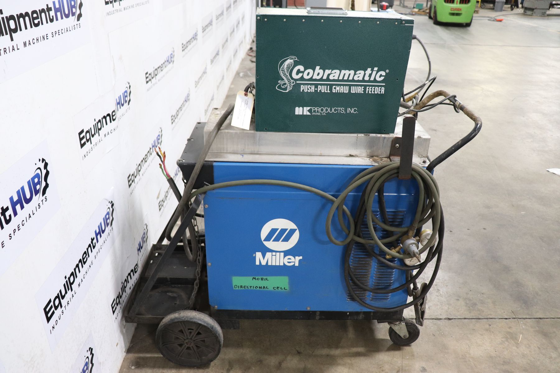 Miller CP-300 300 Amp Mig Welder w/ Cobramatic Push Pull 150-003 Wire ...