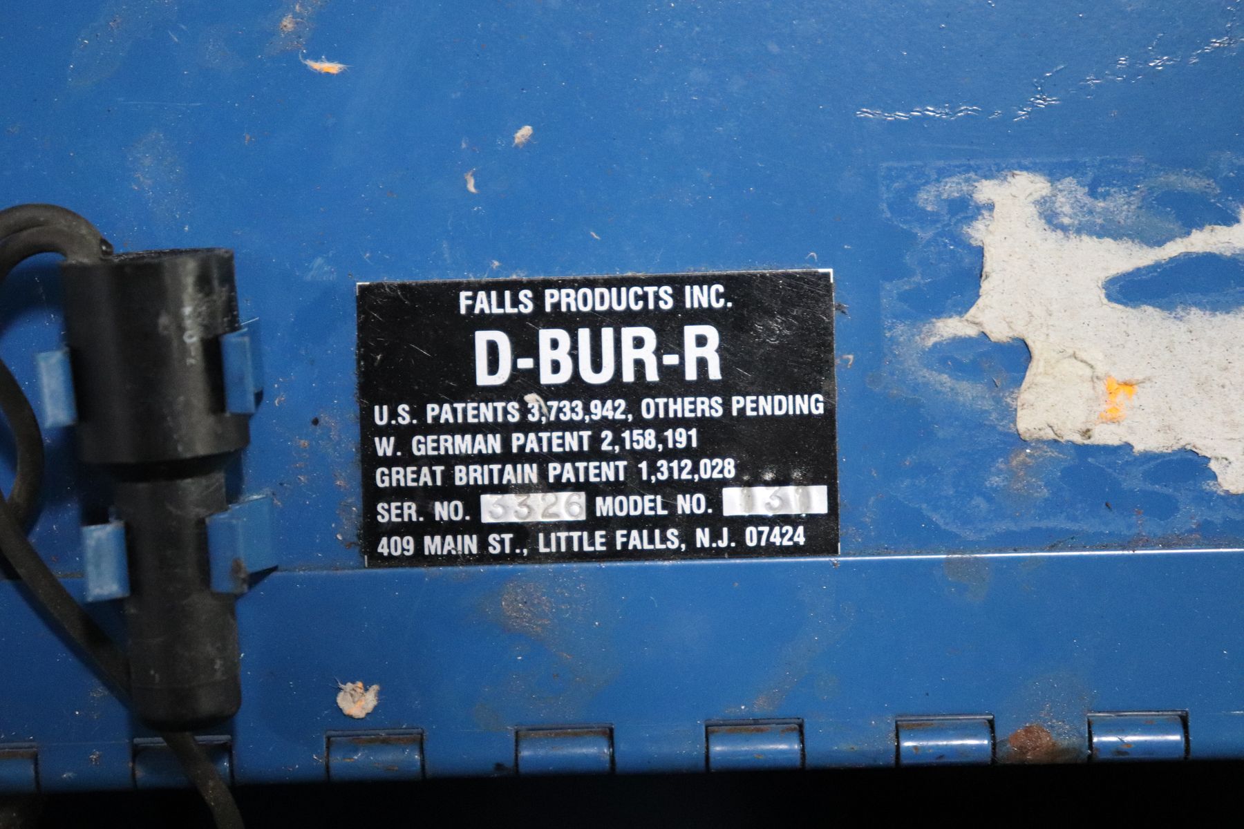 Where Can I Purchase the Falls D-Bur-R 131 Deburring Machine?