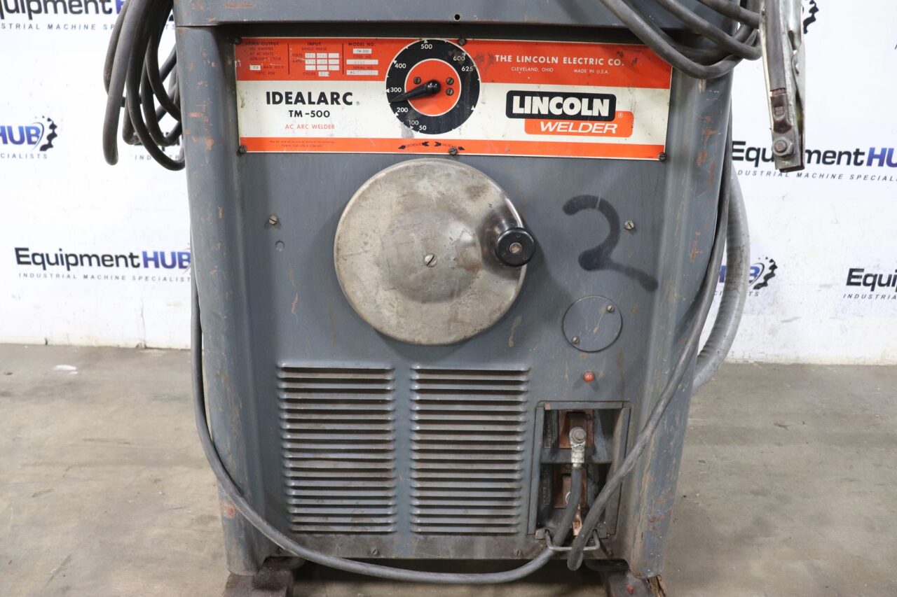 Lincoln Idealarc TM-500 AC Arc 500 Amp Stick Welder, 1PH - The ...