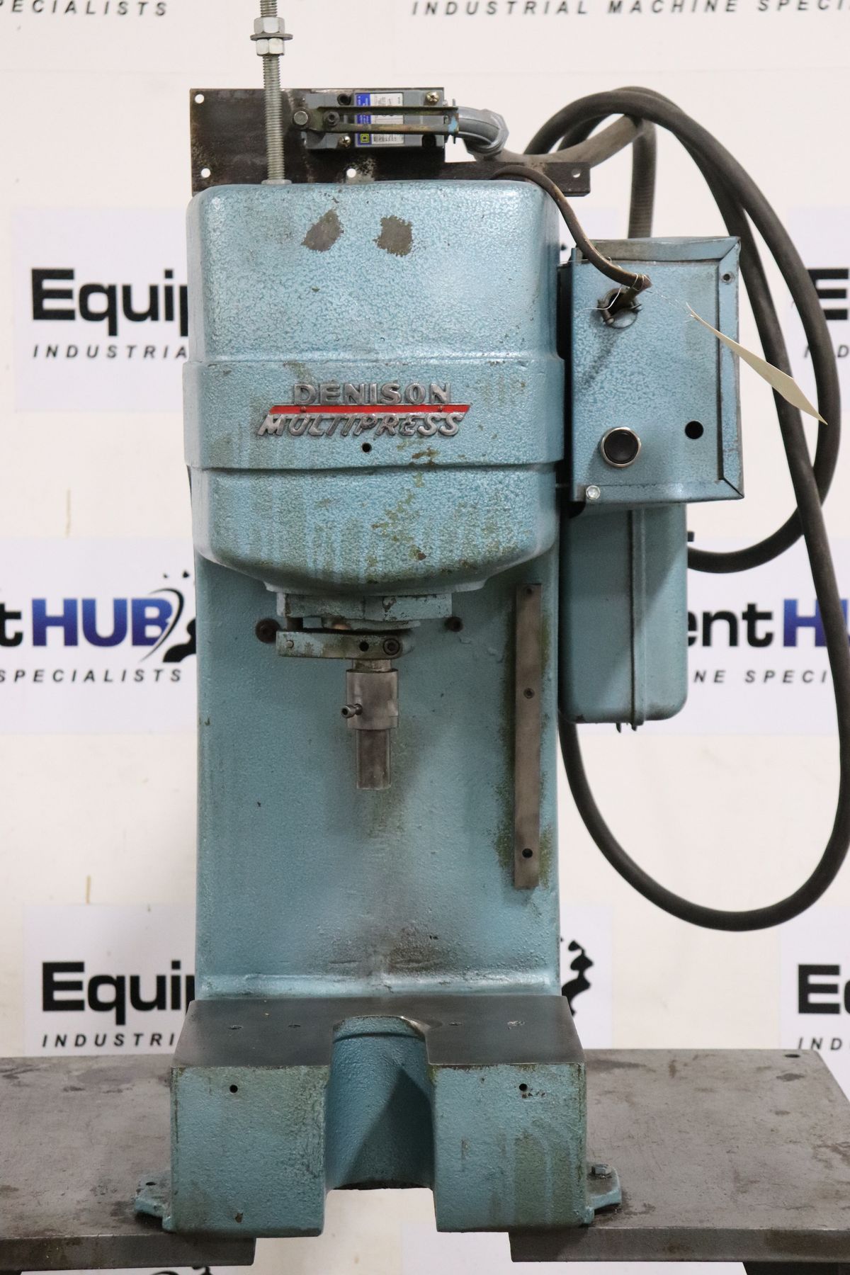 Denison Model A 2 Ton C-Frame Hydraulic Multipress - The Equipment Hub