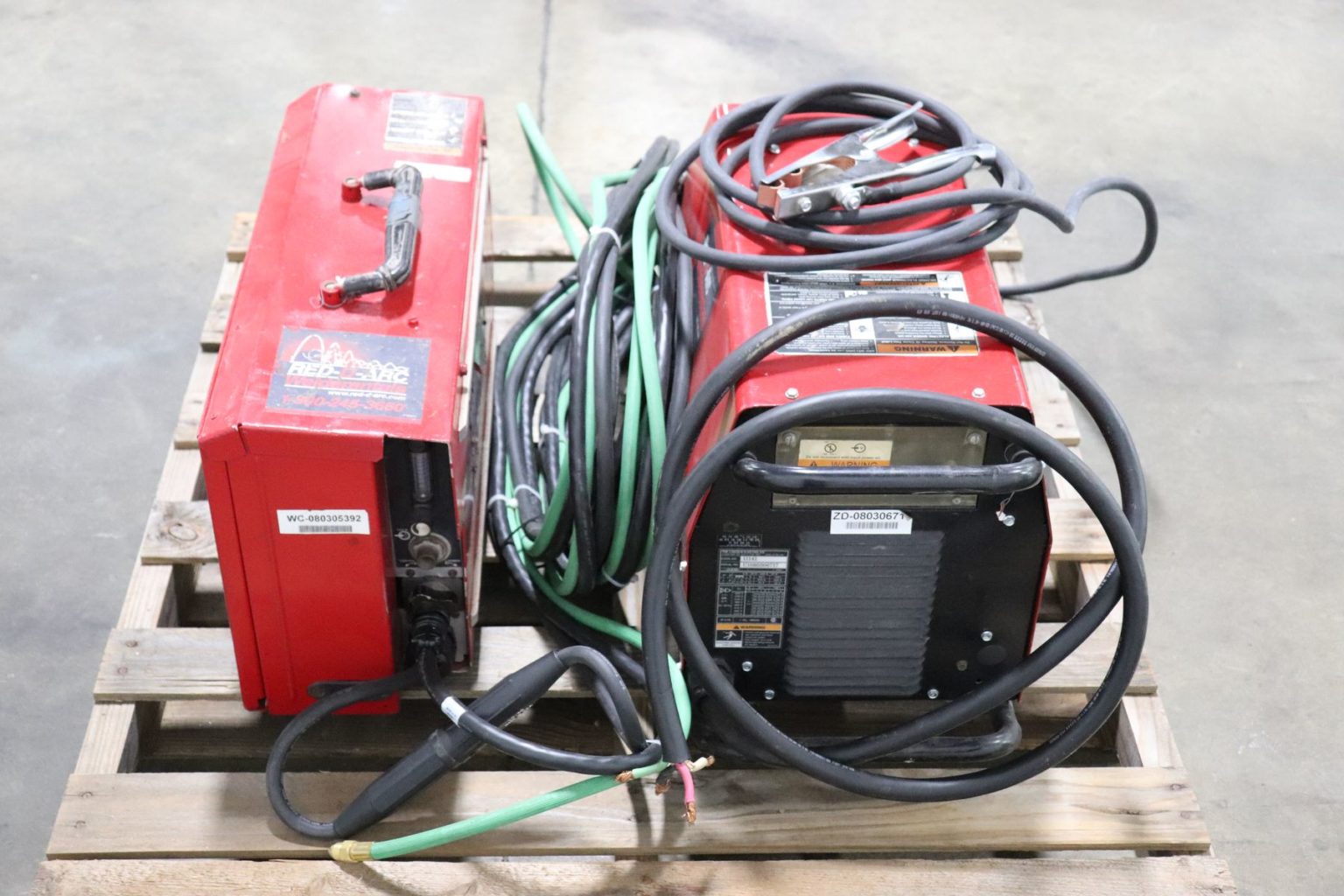 Lincoln Electric Power Wave 355M Welder w/ Power Feed 25M Wire Feeder ...