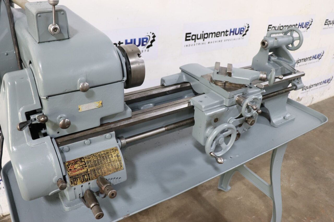 Logan 820 10″ x 24″ Toolroom Lathe, 115V/1PH - The Equipment Hub