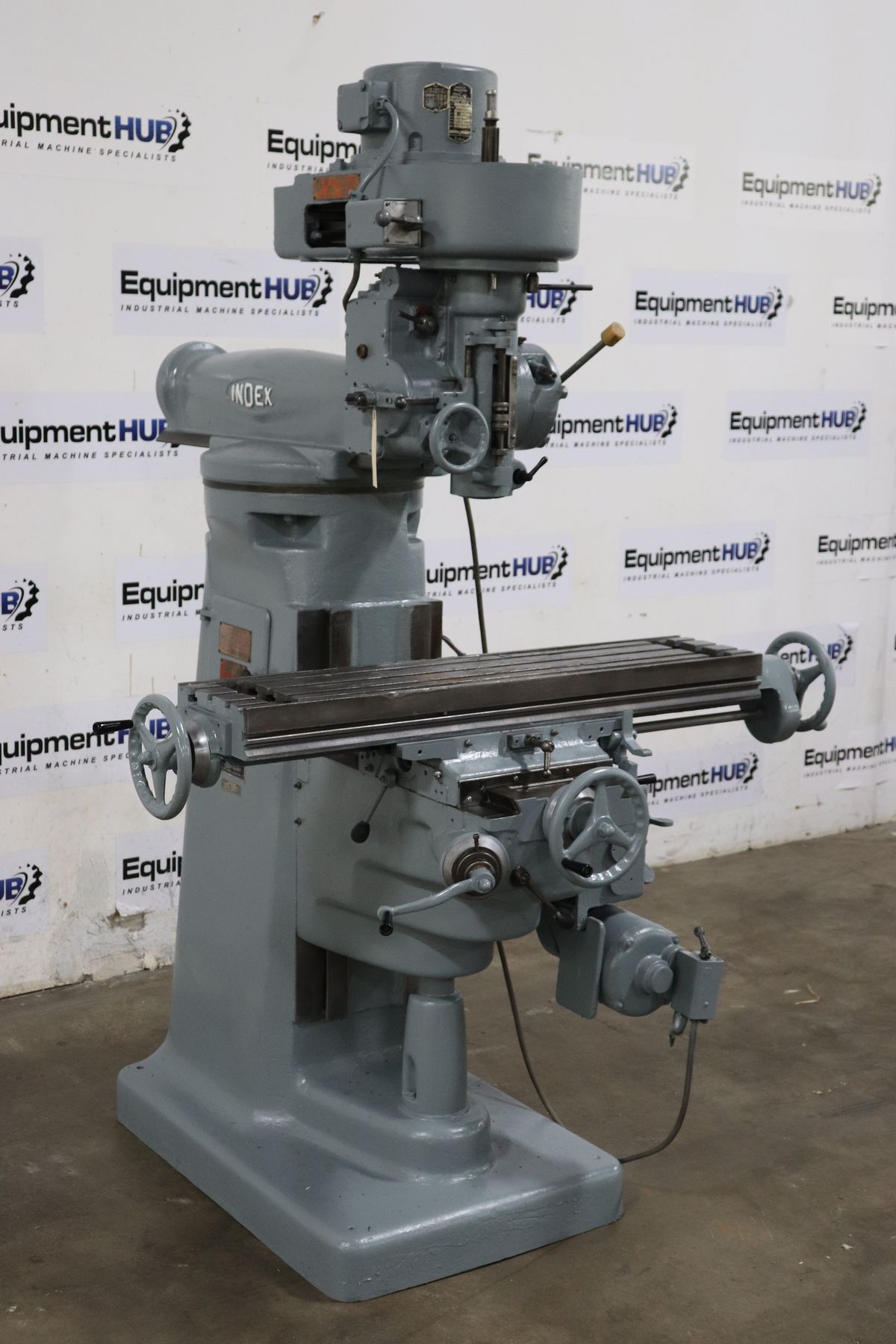Index Wells 645 9" x 40" Vertical Milling Machine - The Equipment Hub