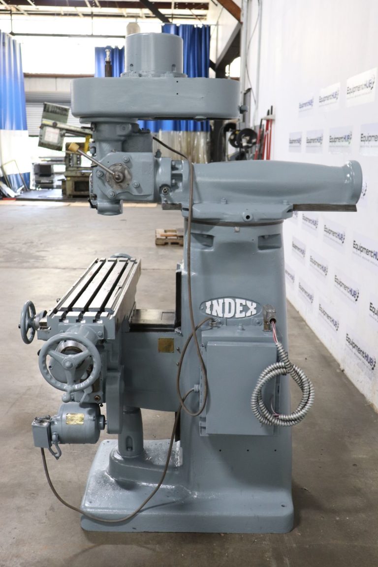 Index Wells 645 9" x 40" Vertical Milling Machine - The Equipment Hub