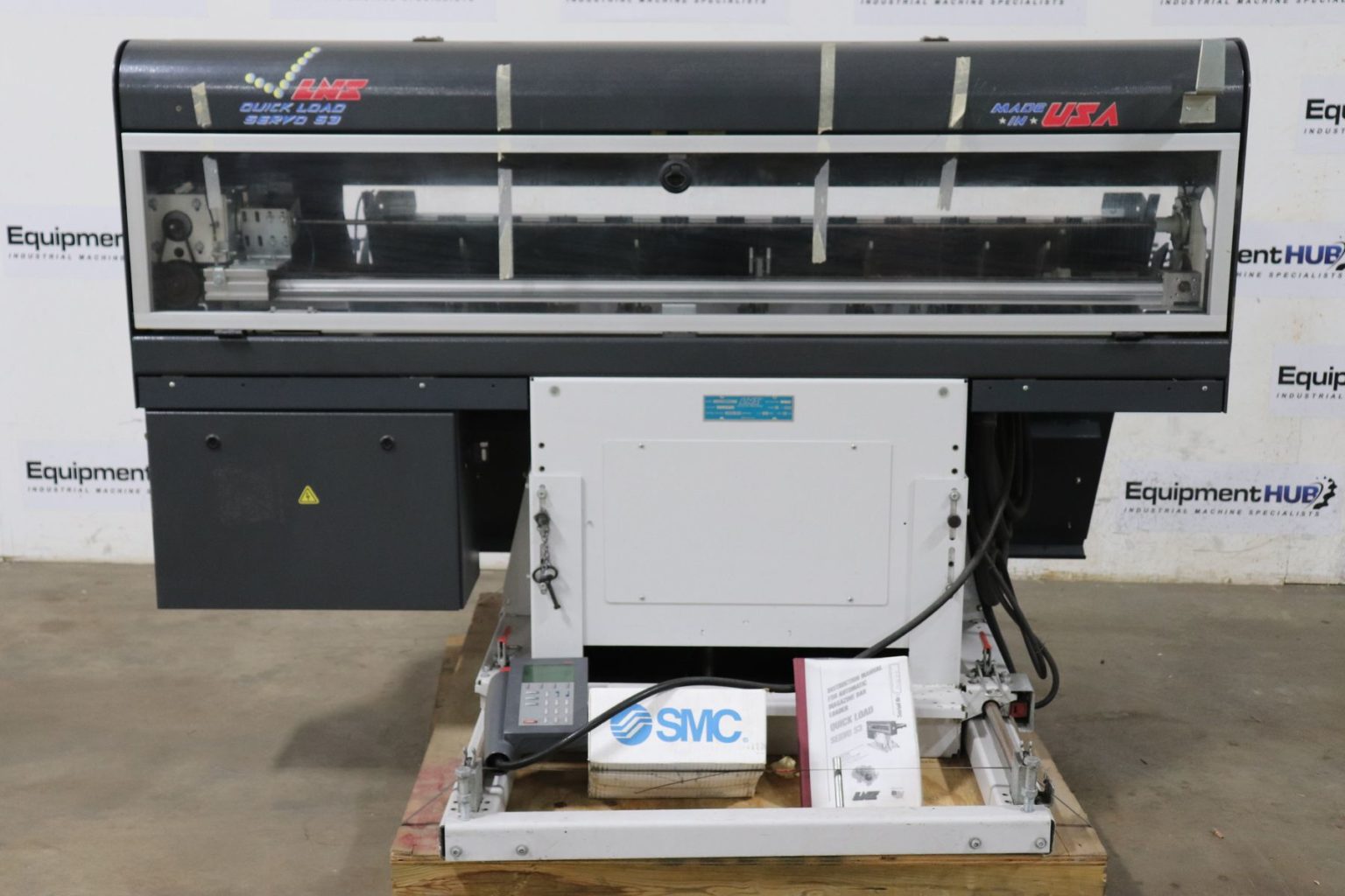 LNS Quick Load Servo S3 Automatic Magazine Bar Feeder / Loader - The ...