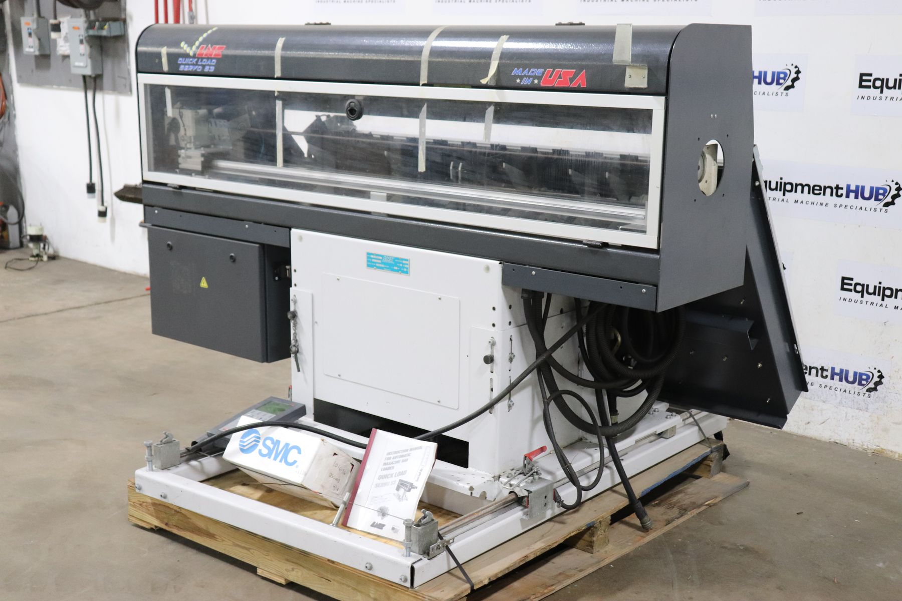 LNS Quick Load Servo S3 Automatic Magazine Bar Feeder / Loader - The ...