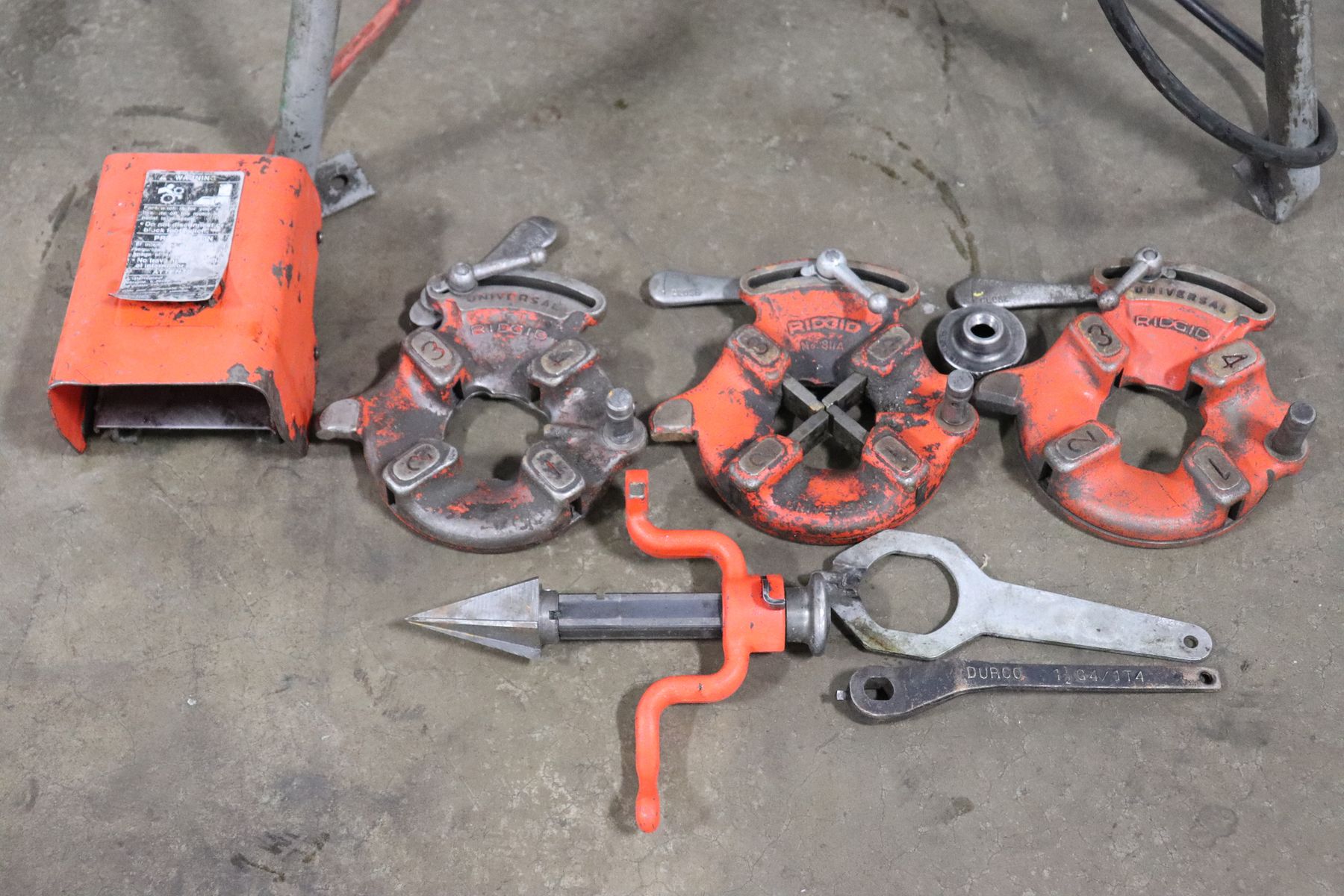 Ridgid 535 1/2″ to 2″ Electric Pipe Threading Machine, Threader - The ...