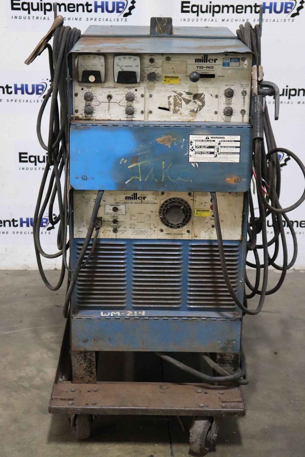 Miller Gold Star 400SS Tig Rig DC Arc Tig / Stick Welder - The ...