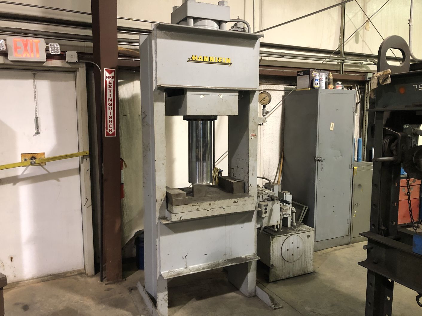 Hannifin 250 Ton Hydraulic H Frame Press - The Equipment Hub