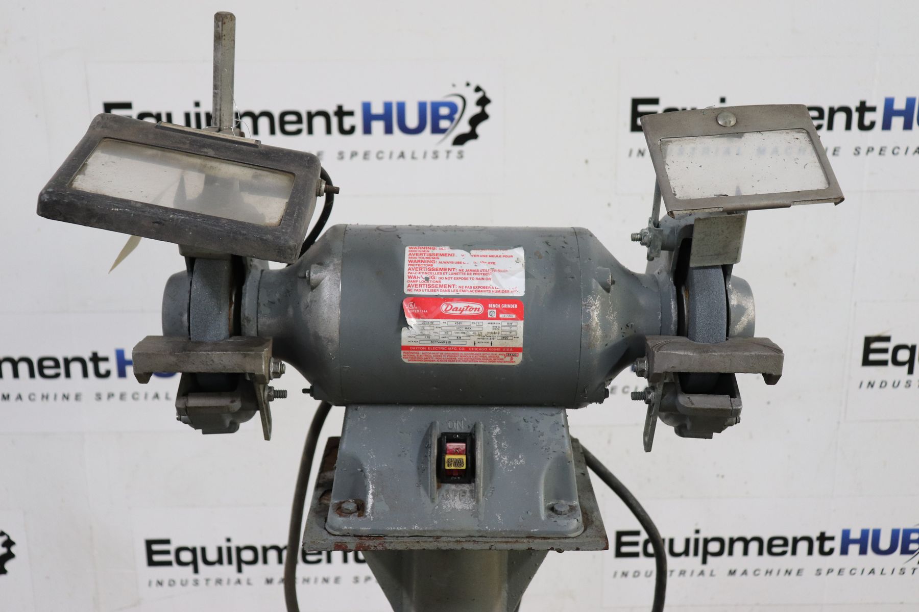 Dayton 2Z341M 1/2HP Pedestal Grinder - The Equipment Hub