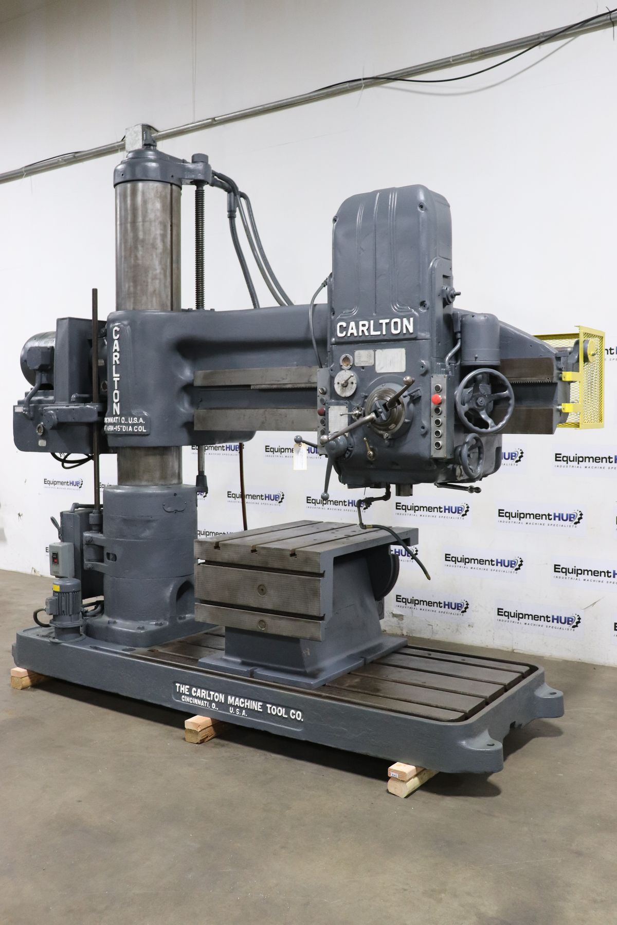 Carlton 3A 6′ x 15″ Radial Arm Drill - The Equipment Hub