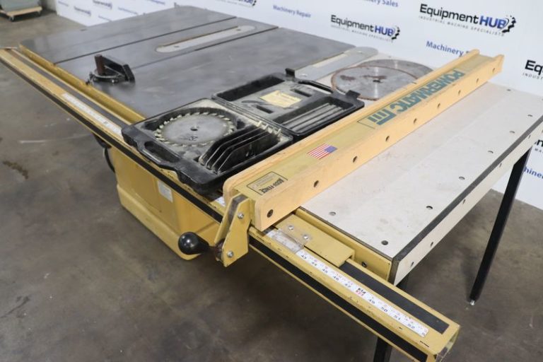 Powermatic 72A 12" / 14" Tilting Arbor Table Saw - The Equipment Hub