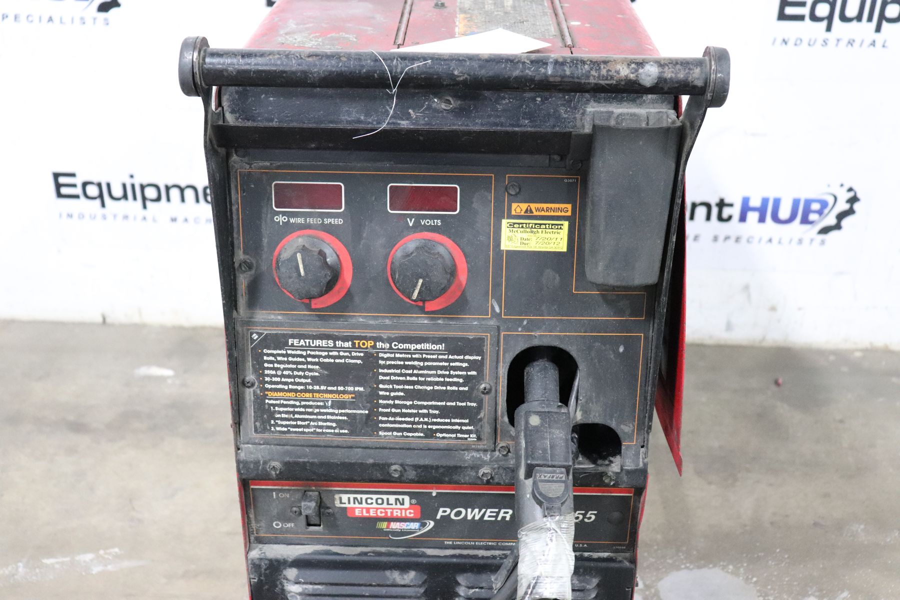Lincoln Power Mig 255 Mig Welder - The Equipment Hub
