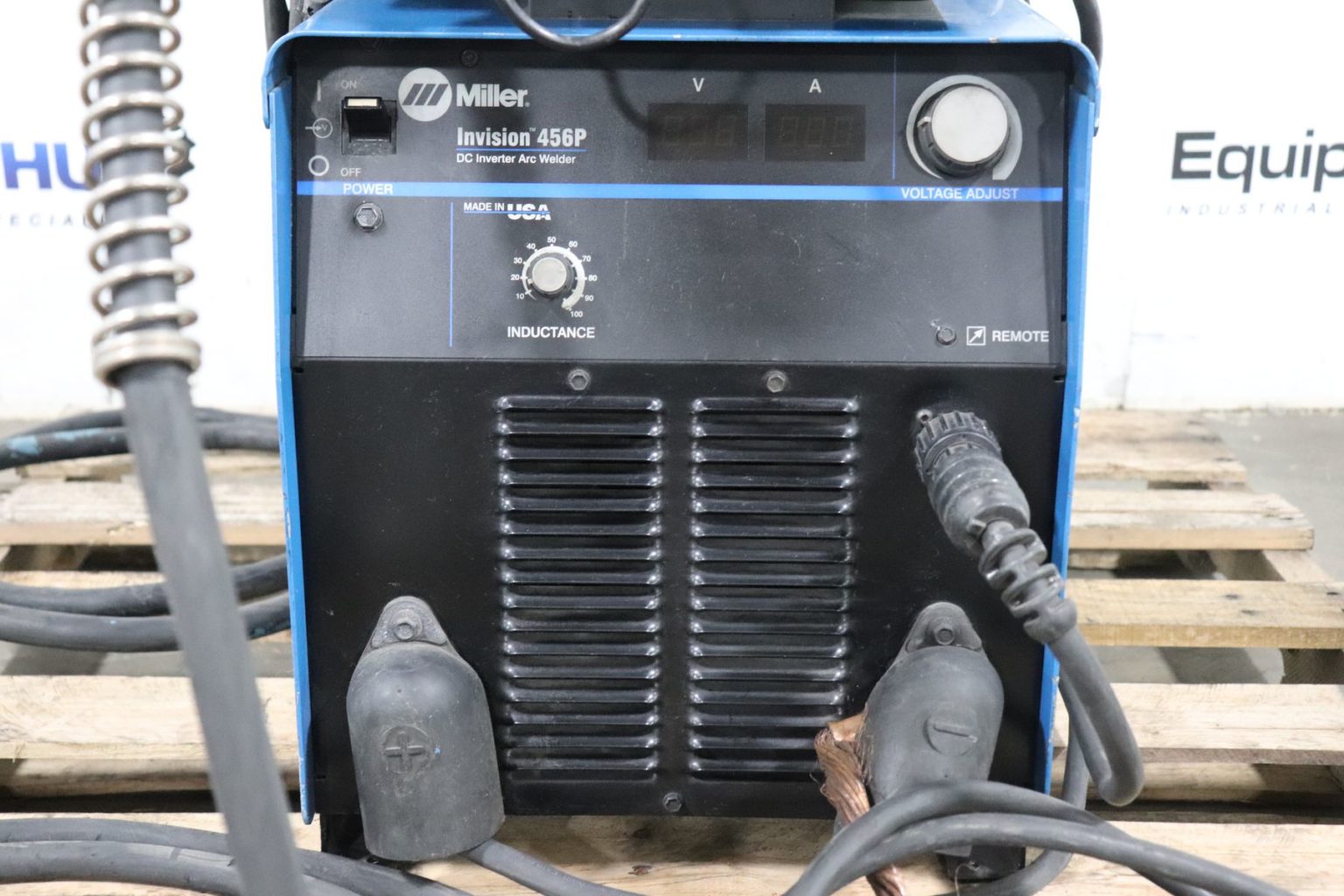 Miller Invision 456P 450 Amp DC Inverter Arc Mig Welder w/ S-64 Wire ...