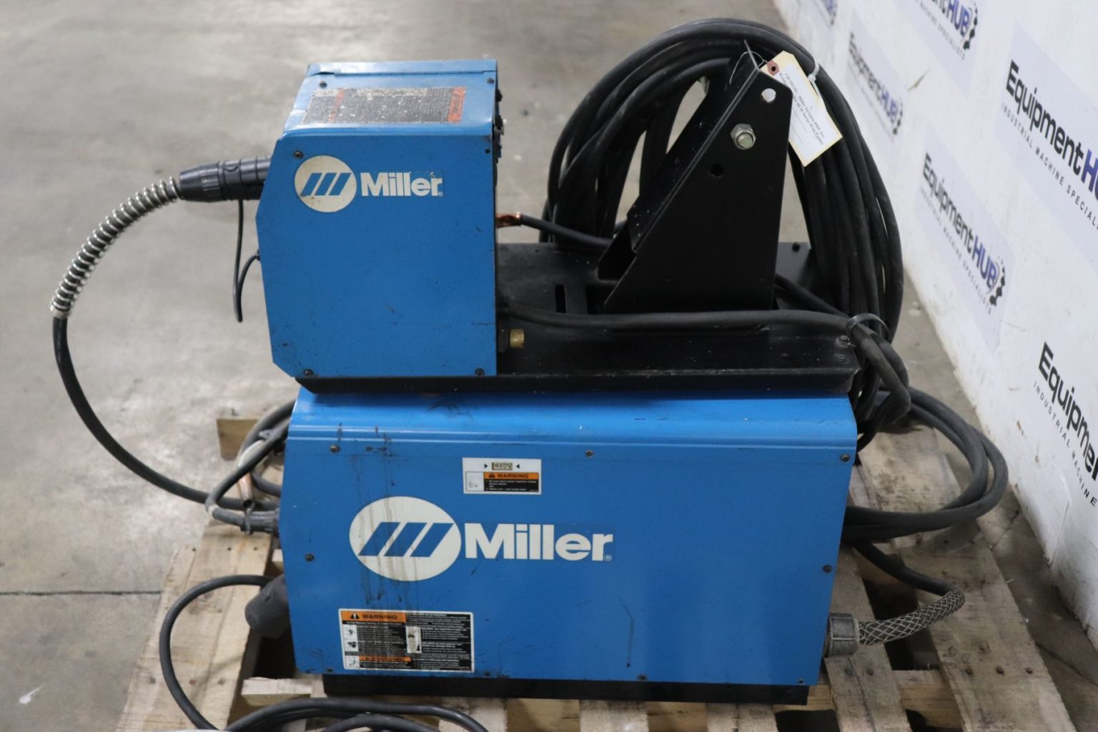 Miller Invision 456P 450 Amp DC Inverter Arc Mig Welder w/ S-64 Wire ...