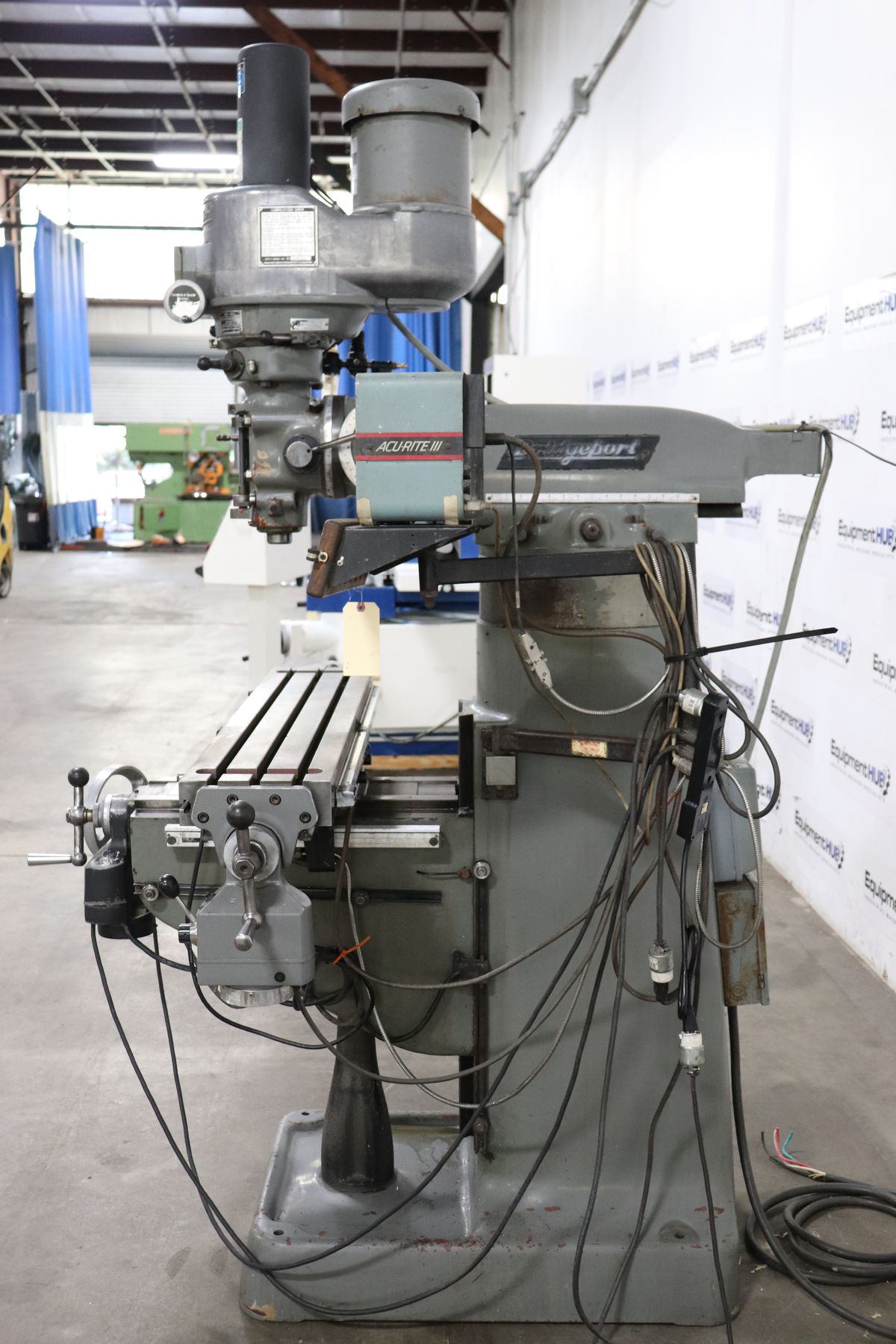 Bridgeport Series I 9" x 48" Variable Speed Vertical Milling Machine ...