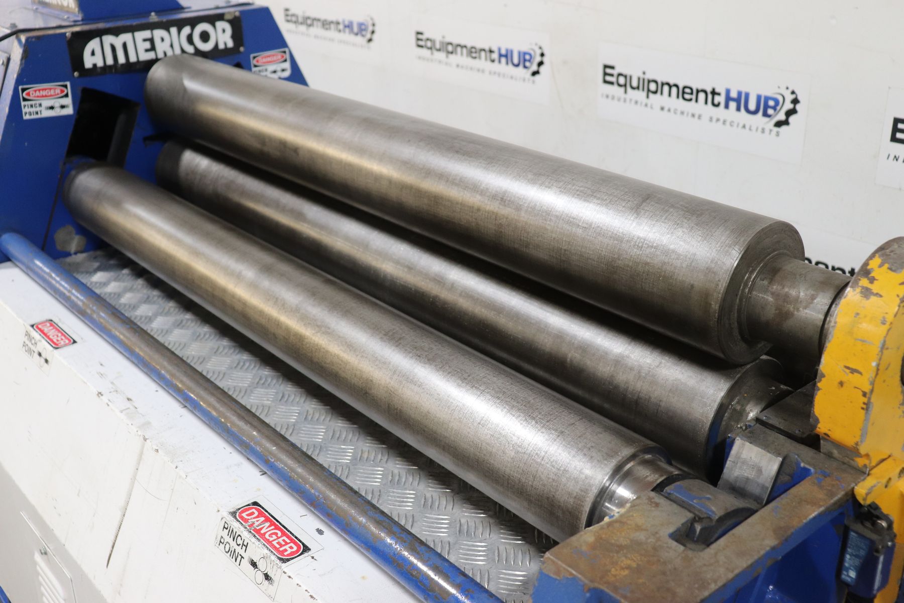Americor 4-RDP 150/4 4 Roll 1/4" x 4' Hydraulic Plate Roll - The ...