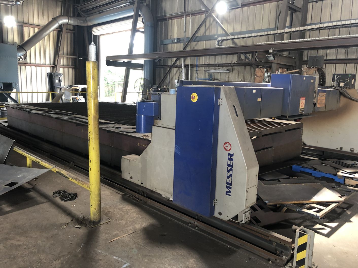 Messer Titan II 12′ x 24′ CNC Plasma Table Cutting System w/ Dust ...