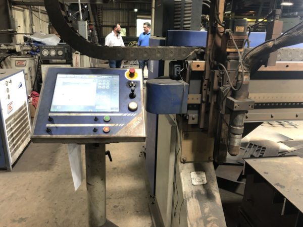 Messer Titan II 12′ x 24′ CNC Plasma Table Cutting System w/ Dust ...