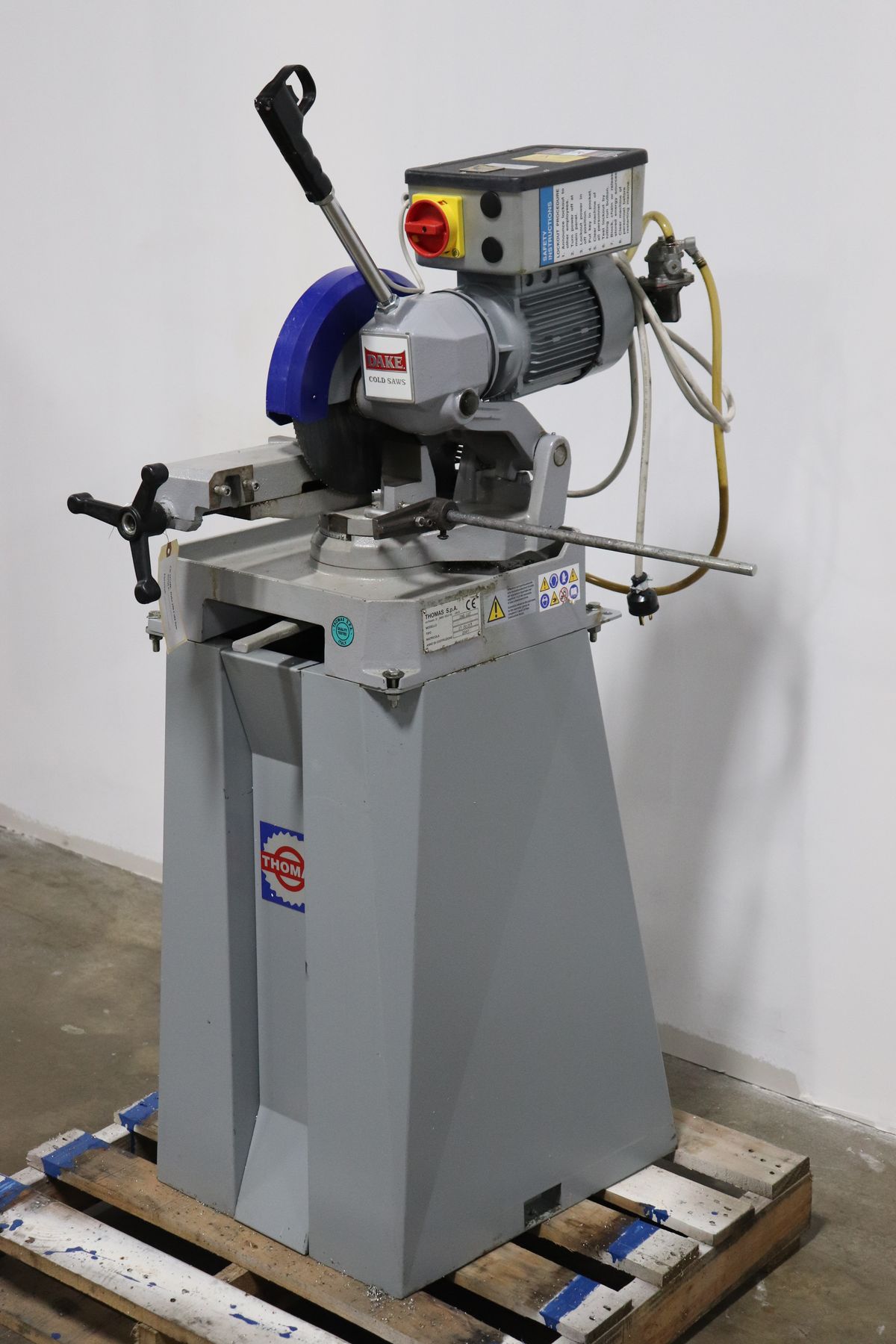 Dake Thomas 250 Cut 10" Manual Mitering Cold Saw, 110V/1PH - The ...