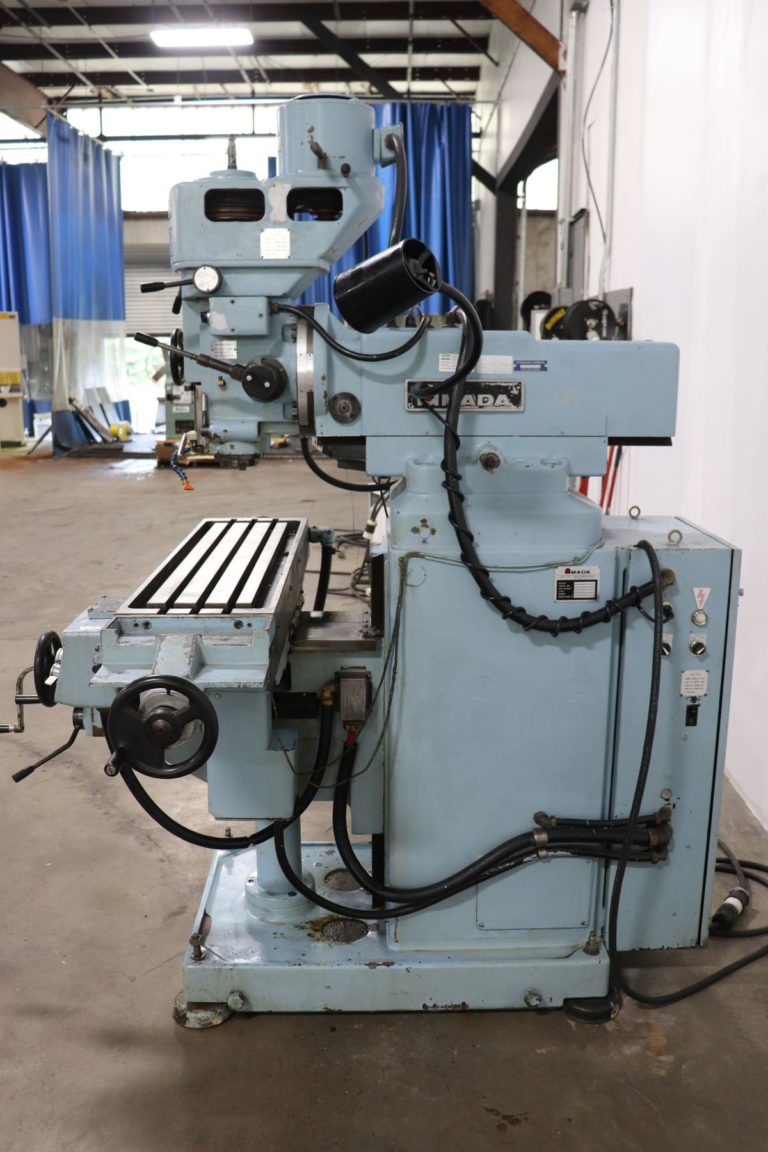 Amada AM-103 Heavy Duty Vertical Milling Machine w/ 3-Axis DRO - The ...
