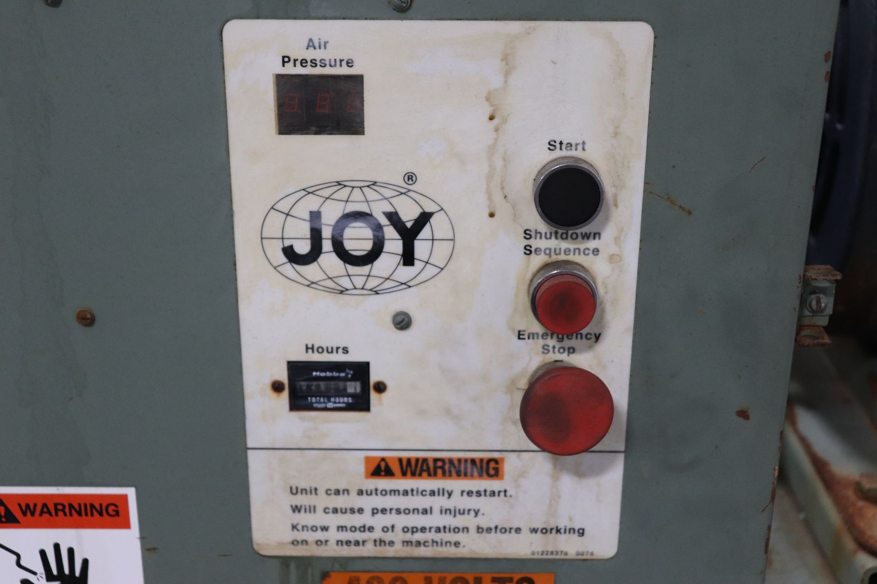 Joy Twistair TA-030BB131TH 30HP Rotary Screw Air Compressor - The ...