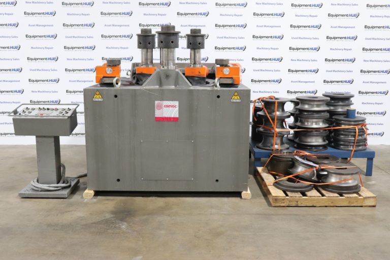 Comac 309HV4 5" x 5" x 1/2" Double Pinch Angle Bending Roll w/ Tooling ...