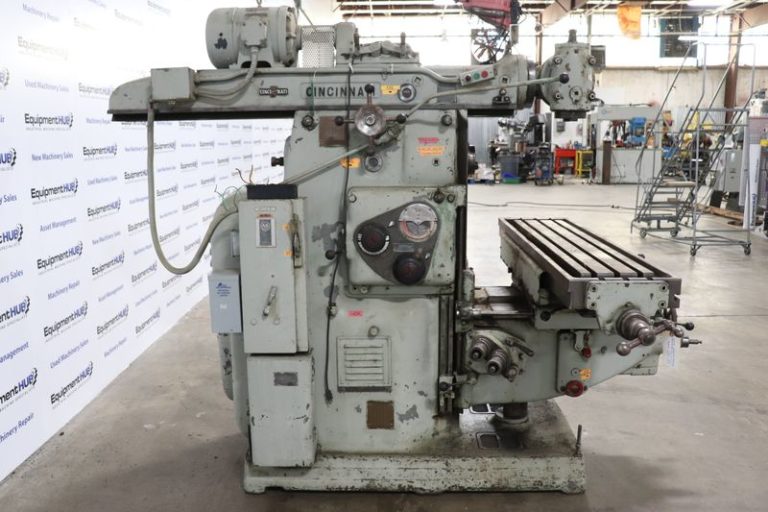 Cincinnati No.3 Horizontal Vertical Milling Machine - The Equipment Hub