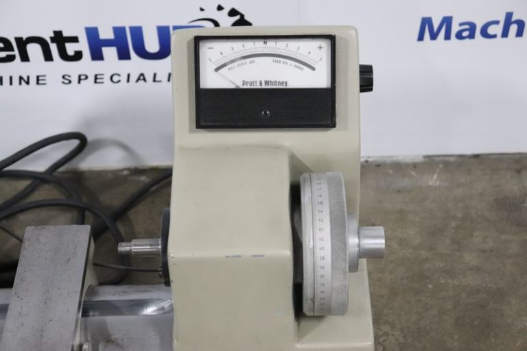 Pratt & Whitney Model B External Supermicrometer Measuring Machine ...