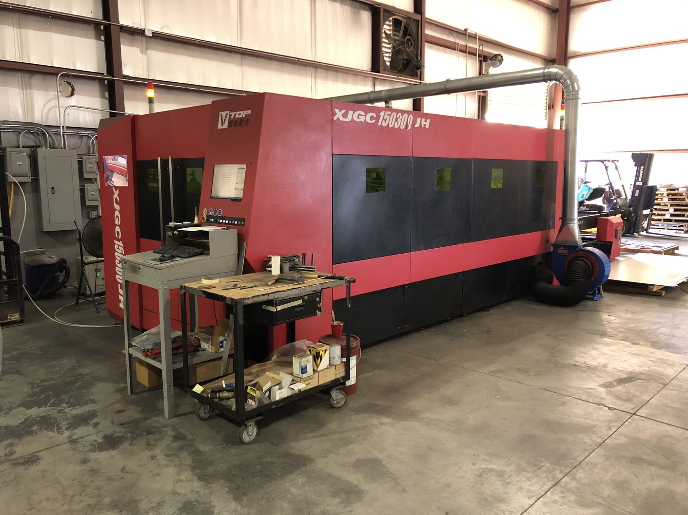 Golden Laser XJGC 150300DTB 1,000 Watt CNC Fiber Laser - The Equipment Hub