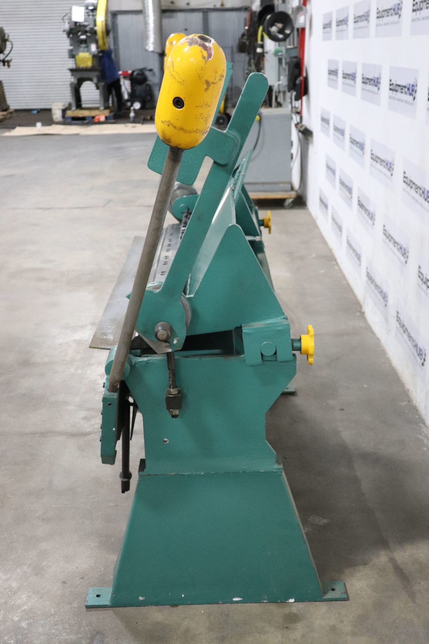 WH06-2.5x1220 14 Gauge x 48" Sheet Metal Folding Finger Brake - The ...