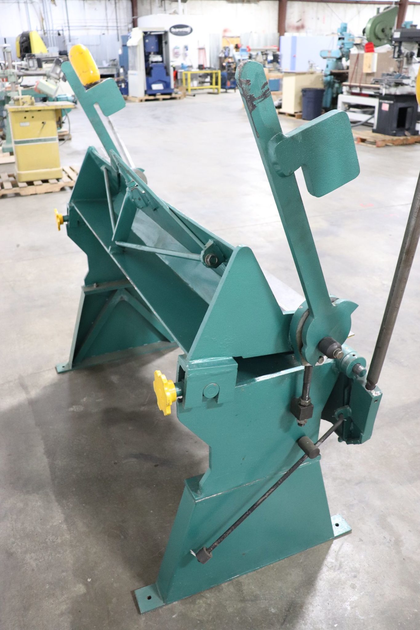 WH06-2.5x1220 14 Gauge x 48" Sheet Metal Folding Finger Brake - The ...