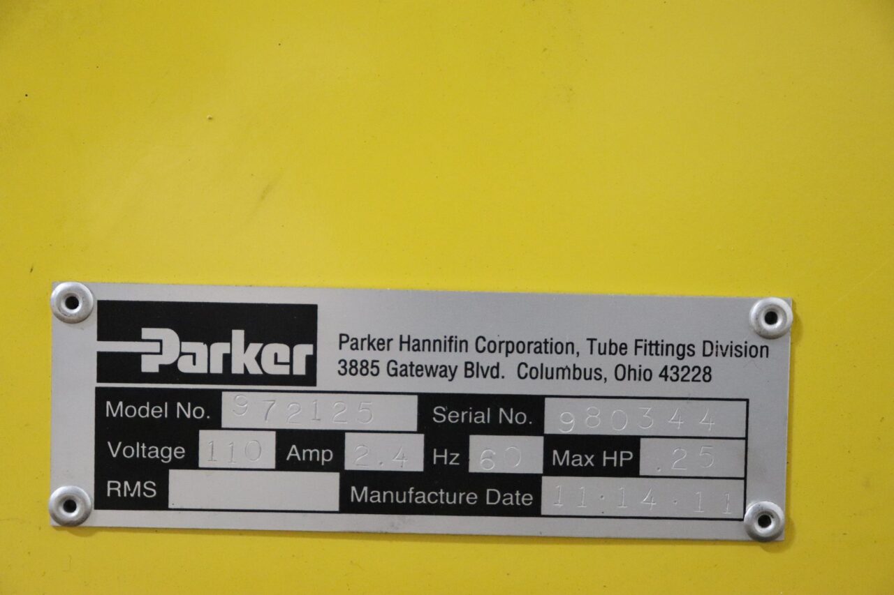 Parker 972125 Electric Powered Deburring Machine / Tool, 1/4" - 2 ...