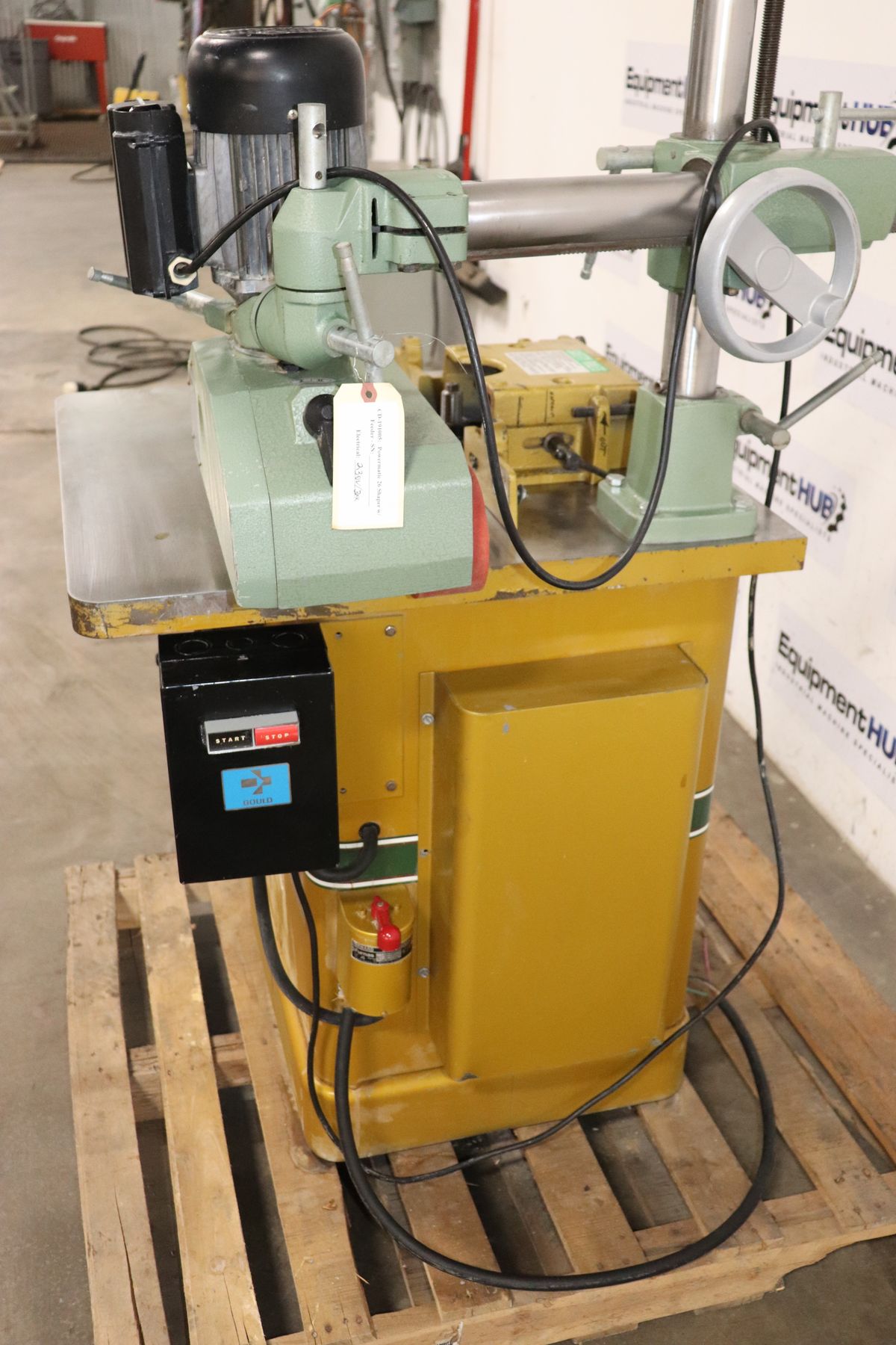 Powermatic Houdaille 26 5HP Wood Shaper w/ Forest City Power Stock ...