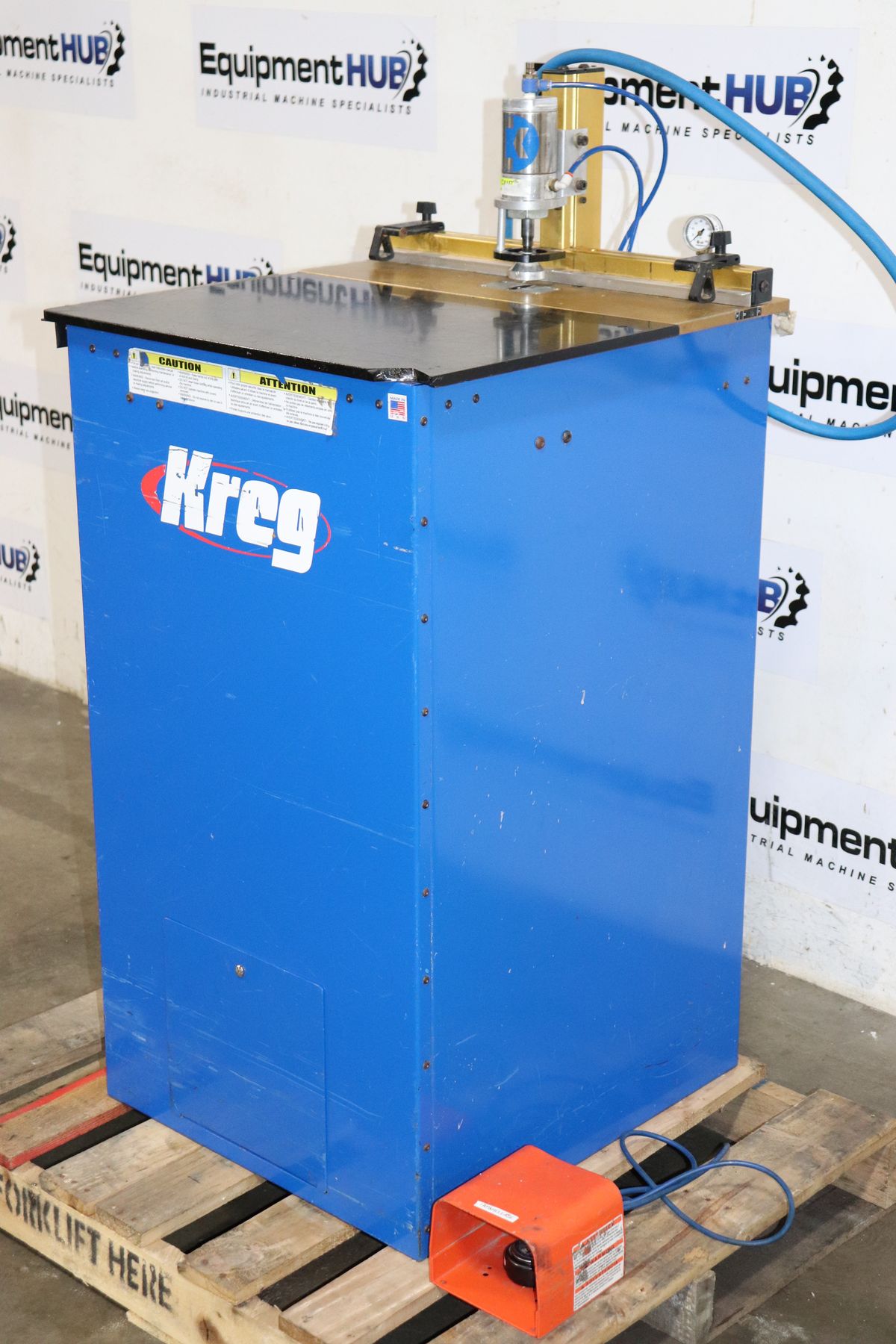 Kreg DK1100 TP/FP Single Spindle Pneumatic Pocket Hole Boring Machine ...