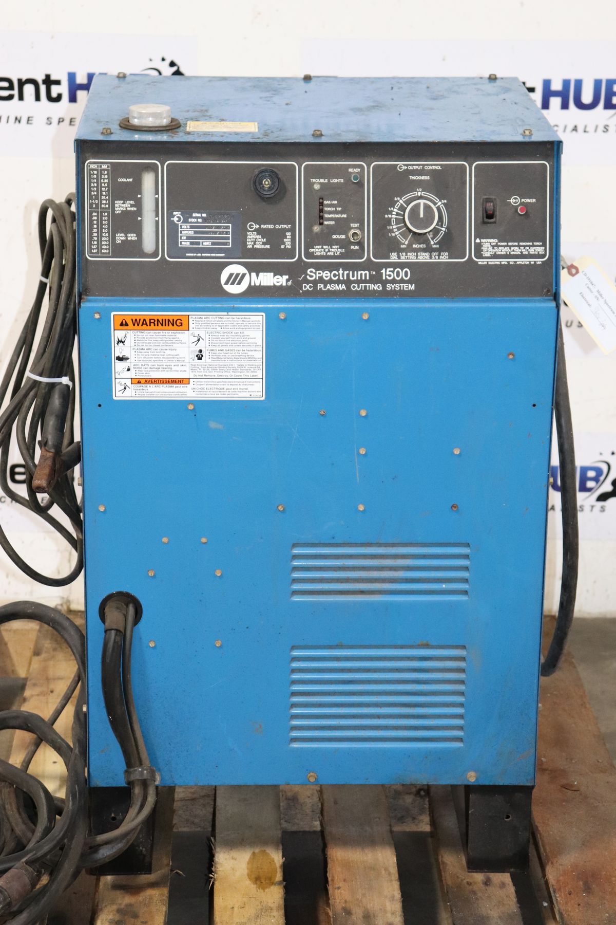 Miller Spectrum 1500 DC Plasma Cutting System - The Equipment Hub