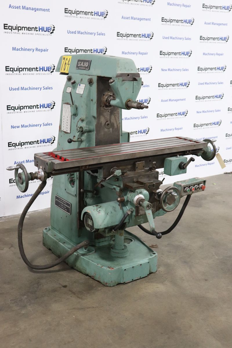 Sajo UF-52 STR Universal Horizontal Milling Machine - The Equipment Hub