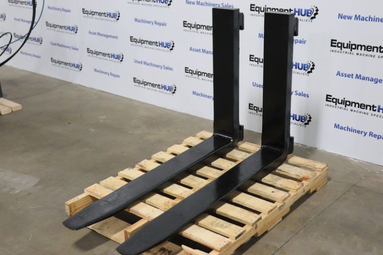 Class IV Forklift Forks (Pair), 48" L x 6" W x 2.5", 15000 Lb. Capacity ...