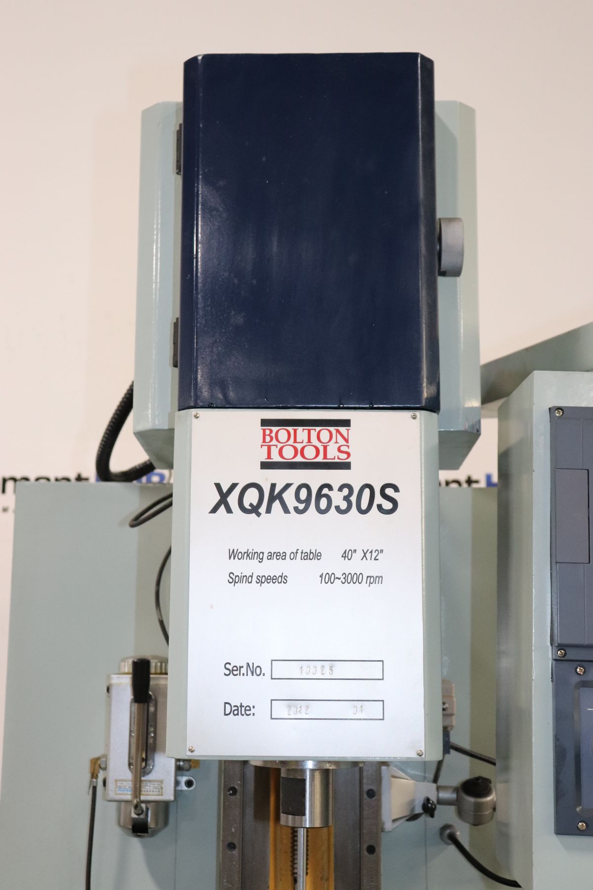 Bolton Tools XQK9630S 3-Axis CNC Milling Machine - The Equipment Hub