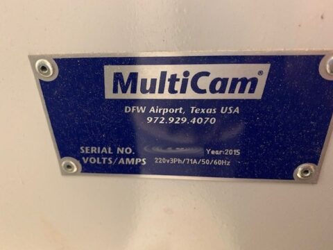 Multicam 5000 Series 5-204-R 60" x 120" CNC Router w/ ATC - The ...