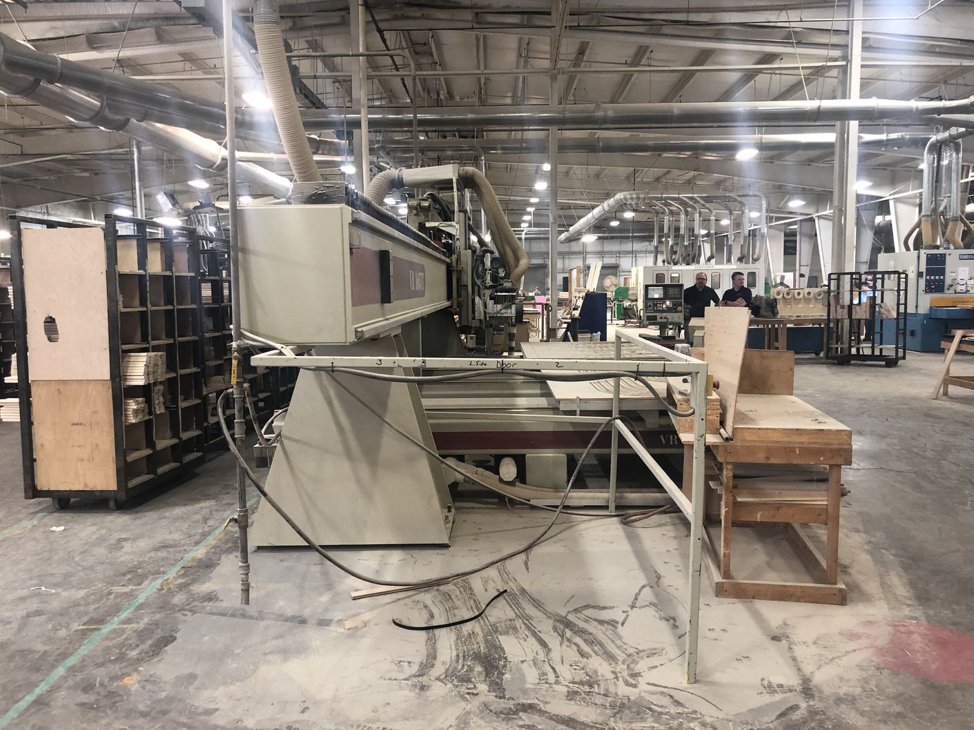 Komo VR 1605TT 5′ x 8′ Twin Table Multi Spindle CNC Router - The ...