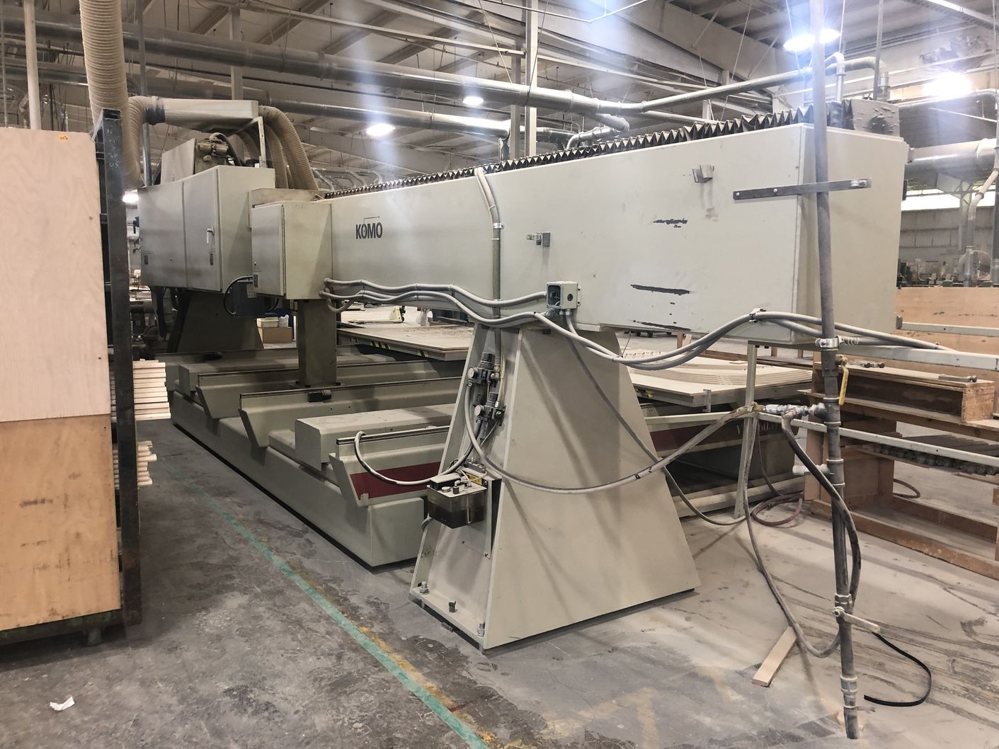 Komo VR 1605TT 5′ x 8′ Twin Table Multi Spindle CNC Router - The ...
