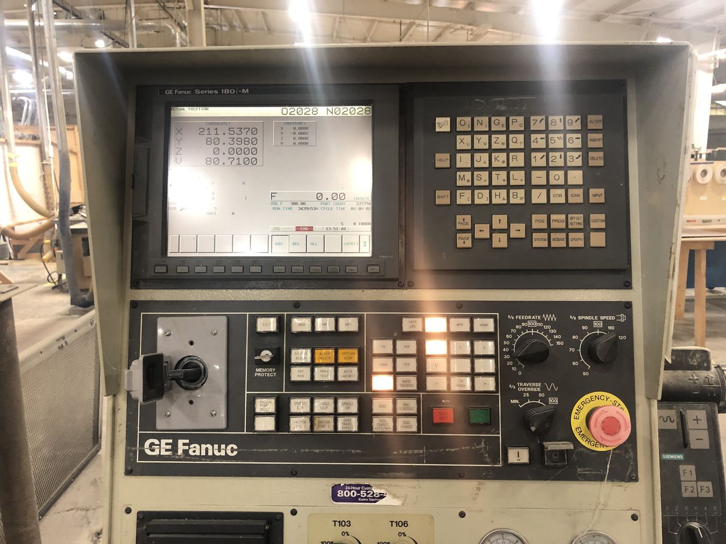 Komo VR 1605TT 5′ x 8′ Twin Table Multi Spindle CNC Router - The ...