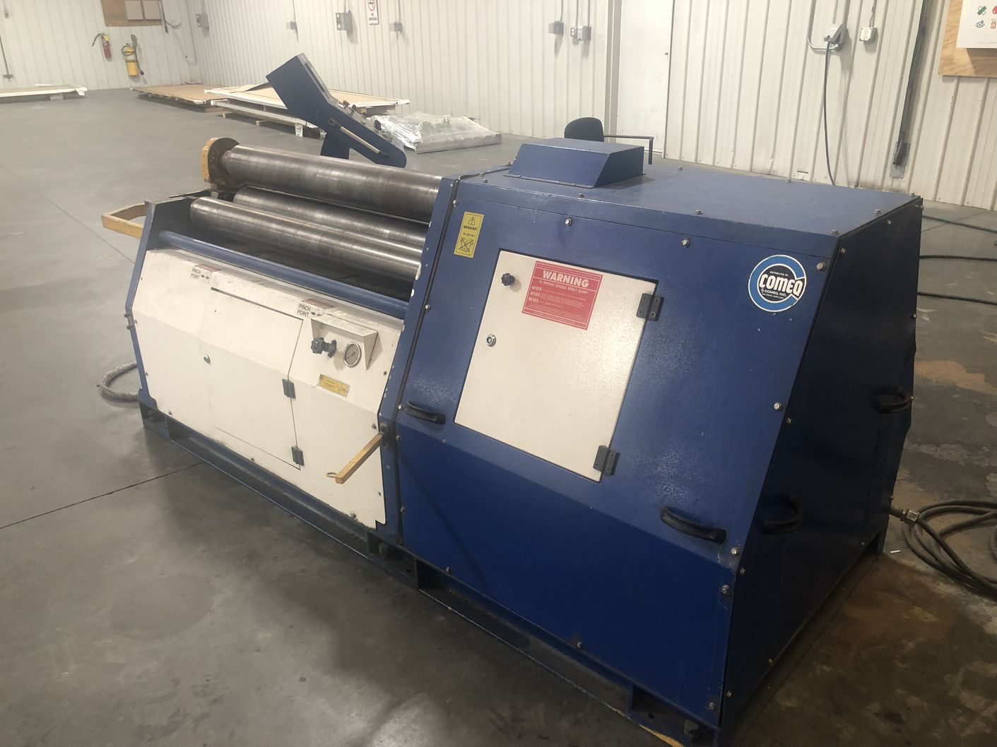 Americor 4-RDP 150/4 4 Roll 1/4" x 4' Hydraulic Plate Roll - The ...