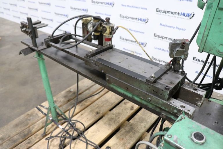 Alva Allen BT25 25 Ton Punch Press w/ Material Feeder - The Equipment Hub