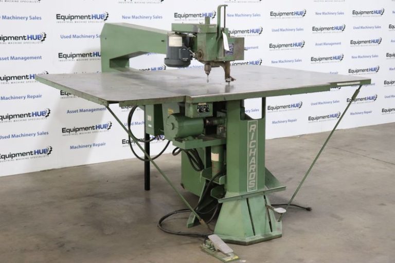 Richards Electromatic Super Diemaker 74" Throat Jig Scroll Saw and ...
