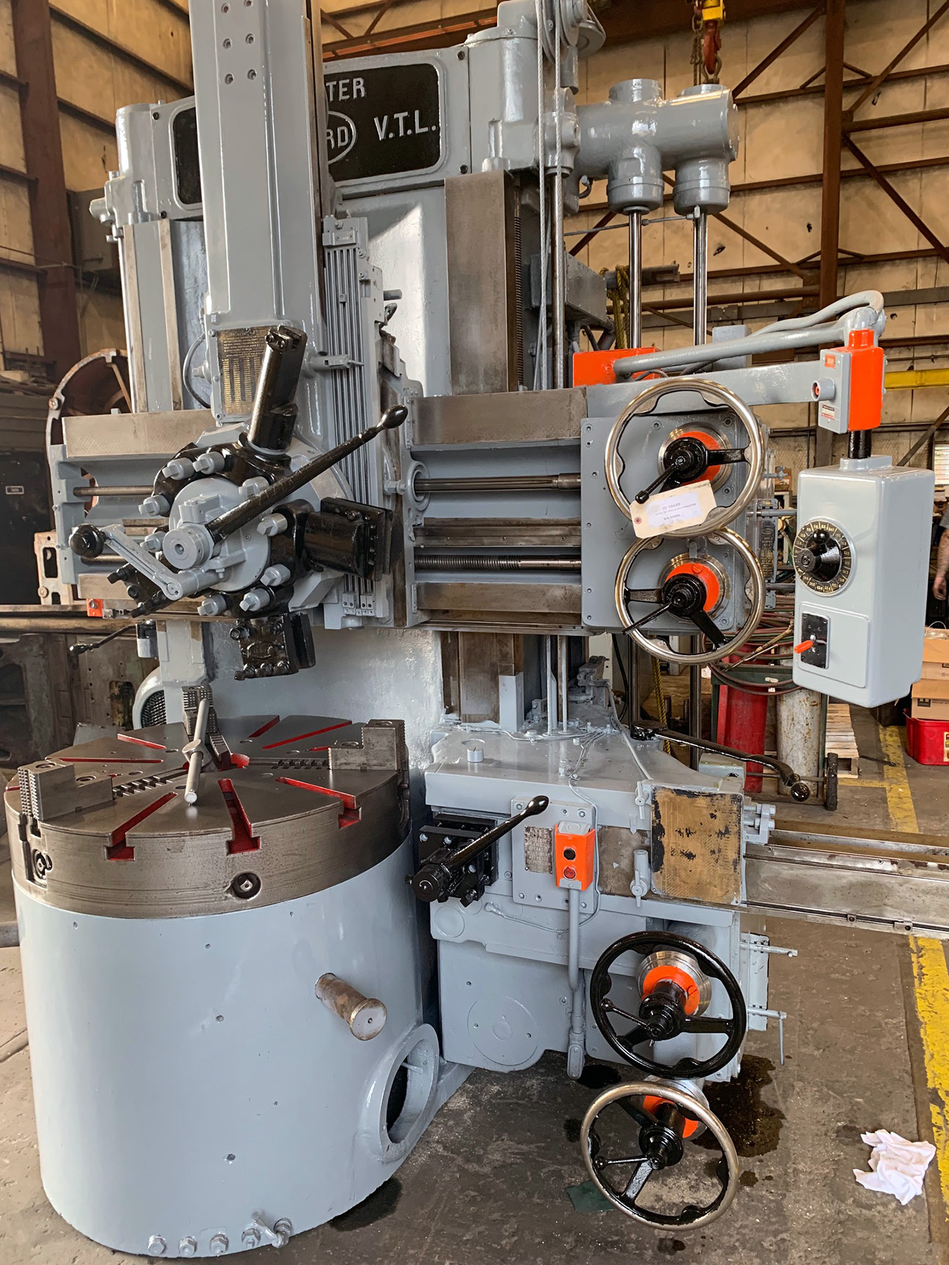 Bullard Cutmaster 36" Vertical Turret Lathe - The Equipment Hub
