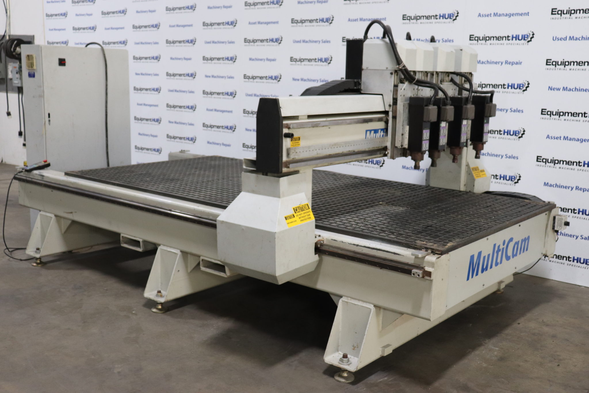 Multicam MG-204 Multi Head 4 Spindle 5' x 10' CNC Router - The ...